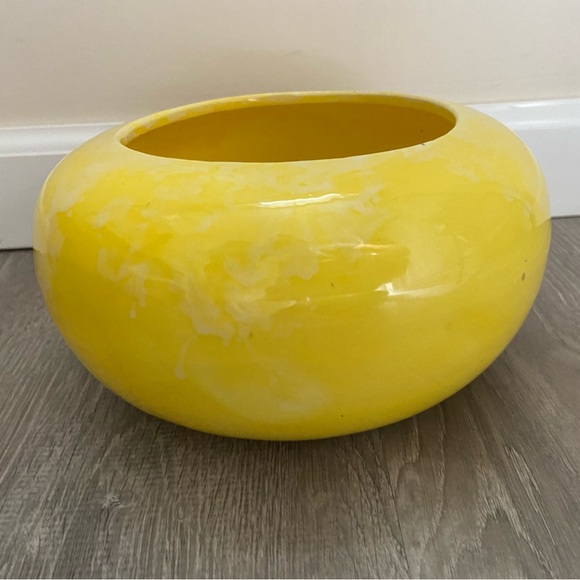 Accents | Vintage Yellow Drip Pottery | Poshmark